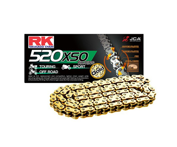 RK 520XSO RX-Ring Chain - Reviews, Comparisons, Specs - Chains - Vital MX
