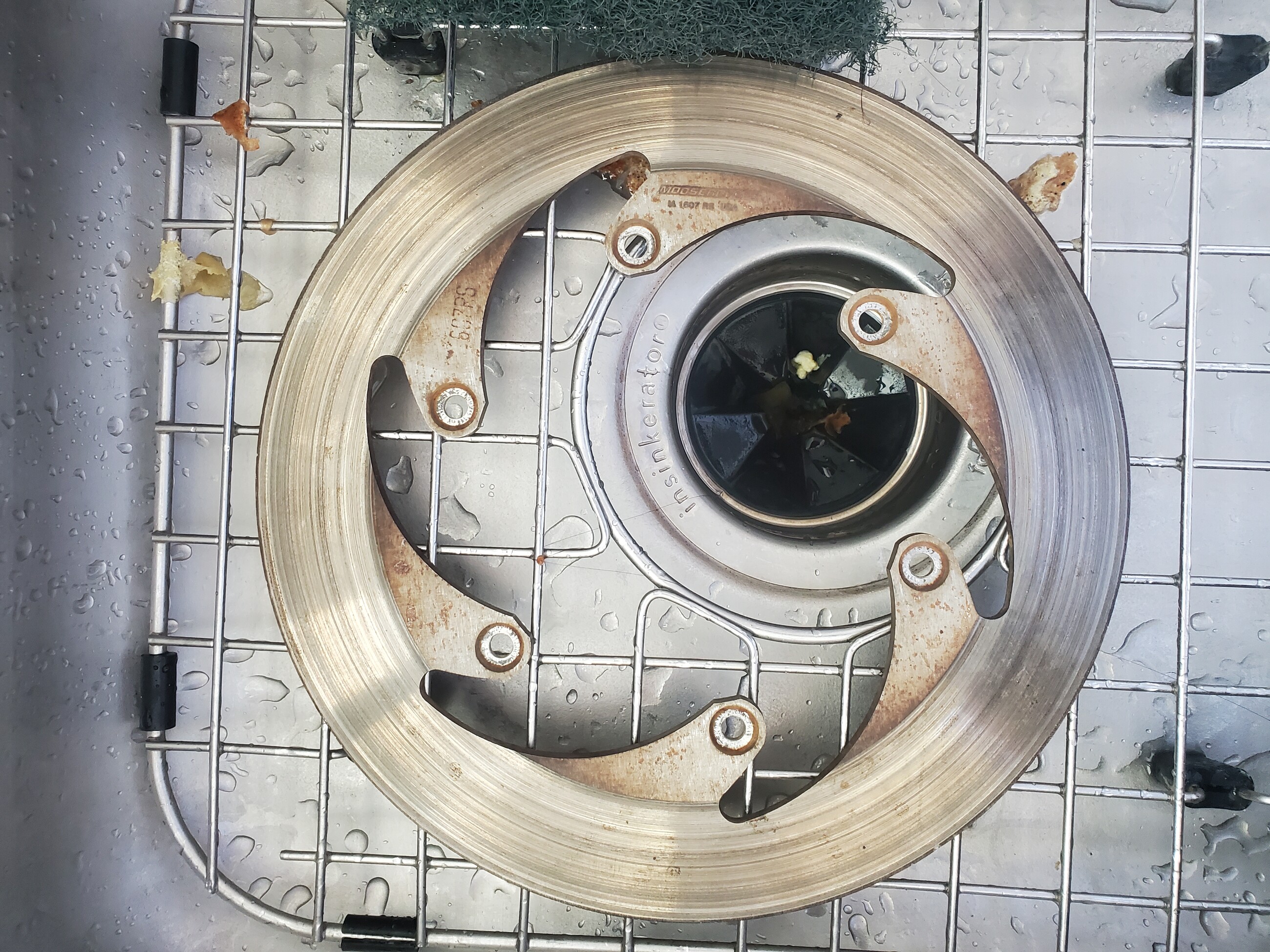 Cleaning rear rotor? Blue, rust, mud - Tech Help/Race Shop - Motocross Forums / Message Boards ...