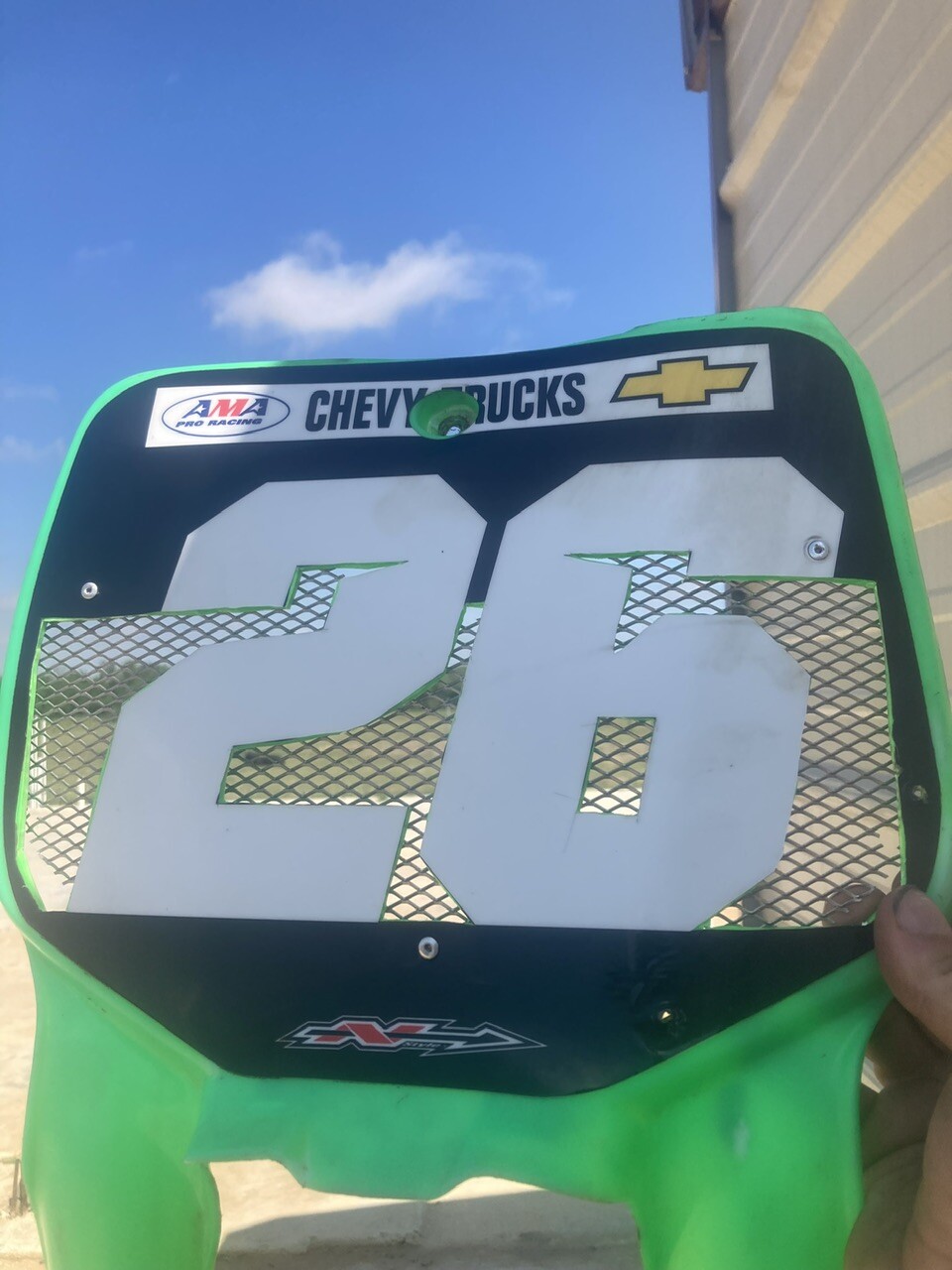Front Vented Number Plate - Moto-Related - Motocross Forums / Message ...