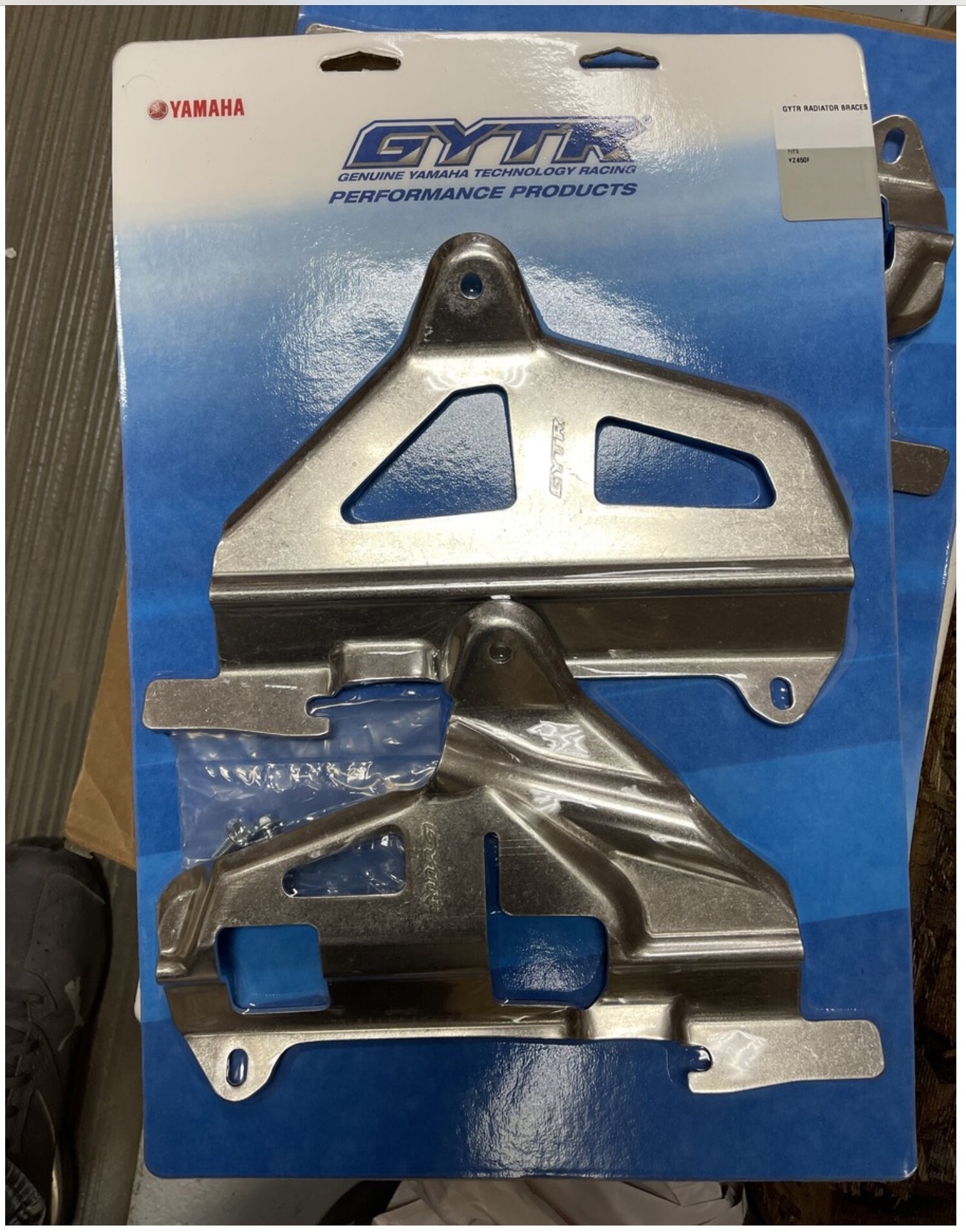 Works Connection Radiator Braces on 2023-2024 Yamaha YZ450F - Moto ...