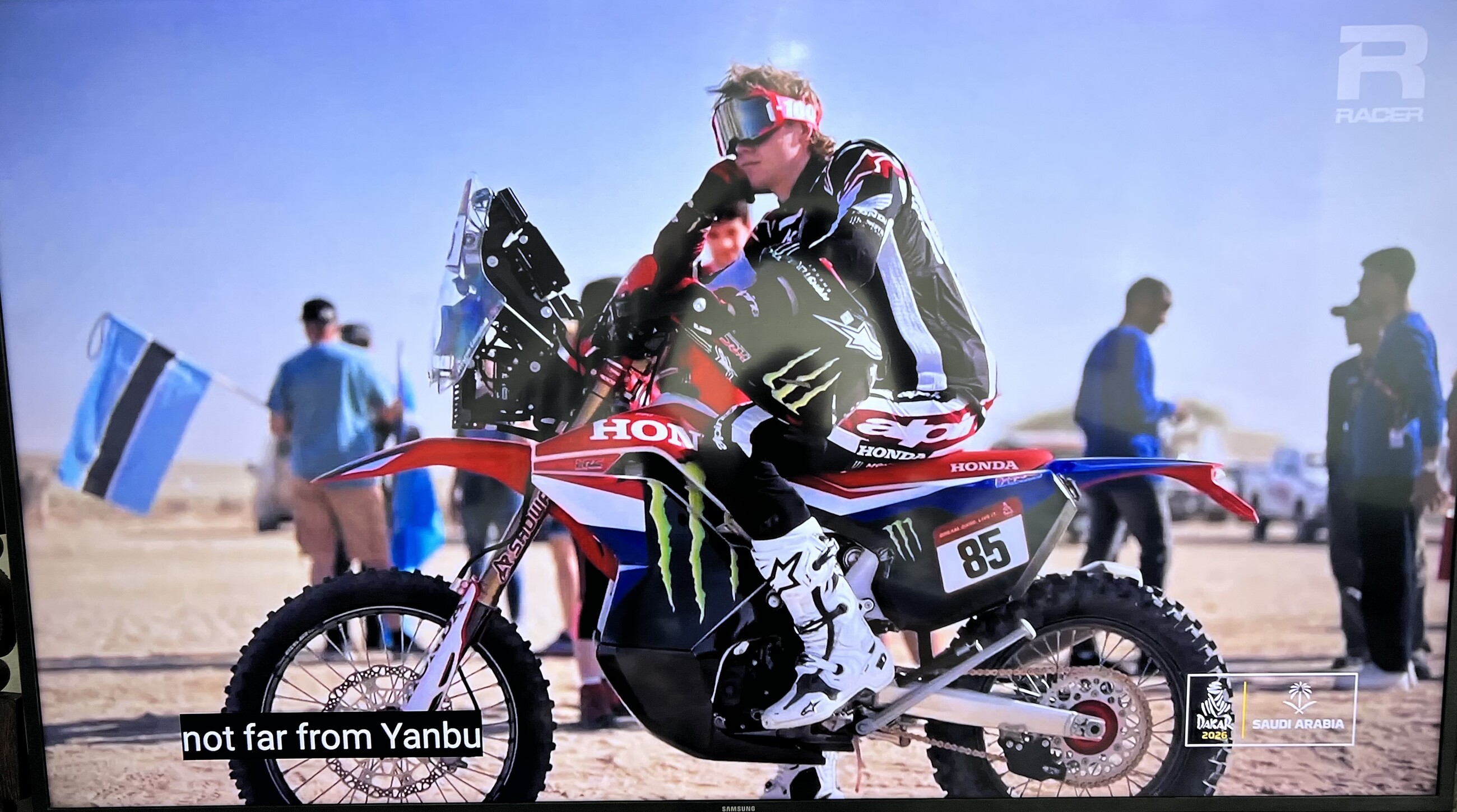 MXer's Andrew Short & Sara Price win their respective classes at the Dakar 2026 Stage 2 today ...