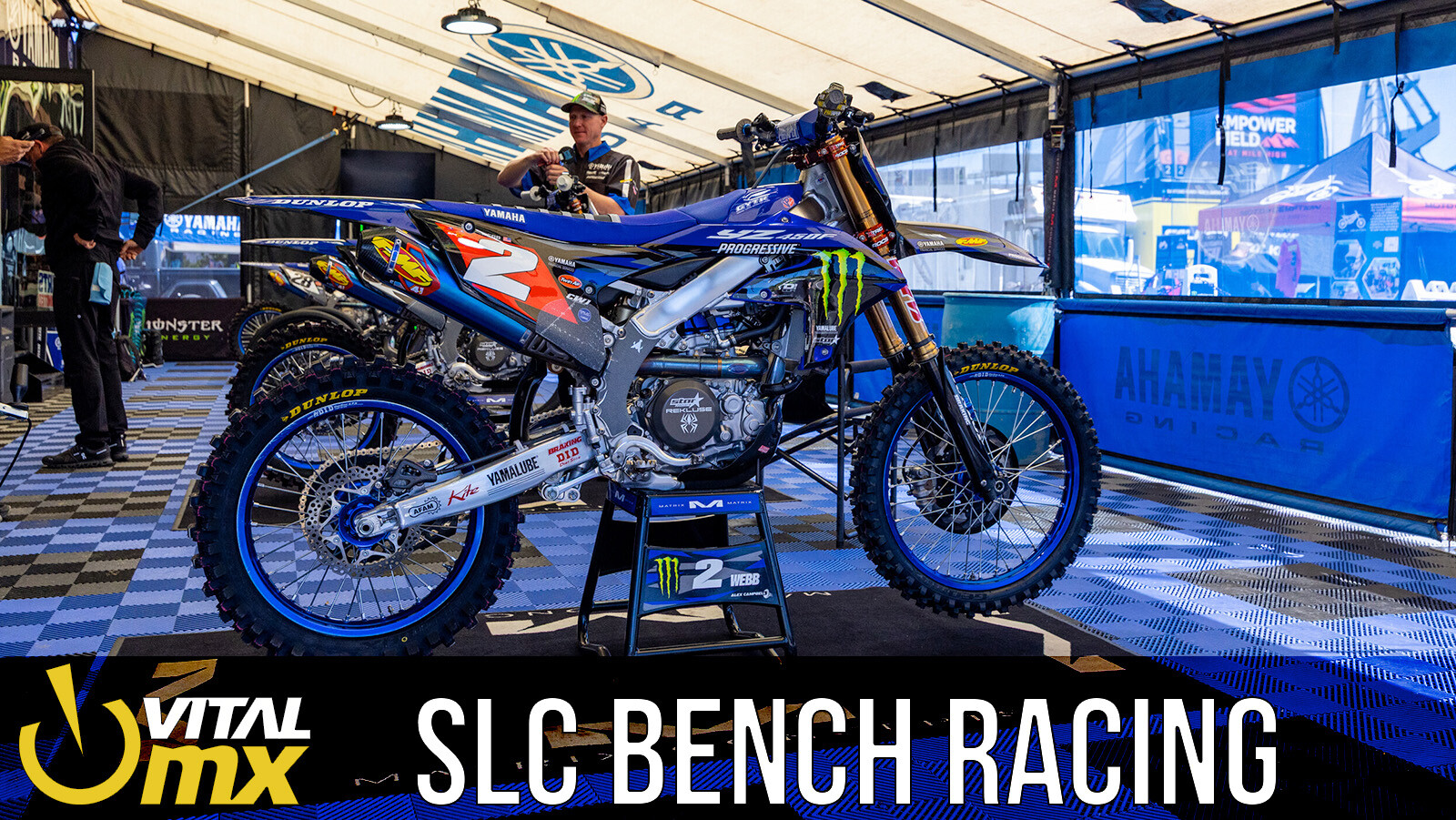 Salt Lake City Supercross | Timed Qualifying Bench Racing - Moto ...