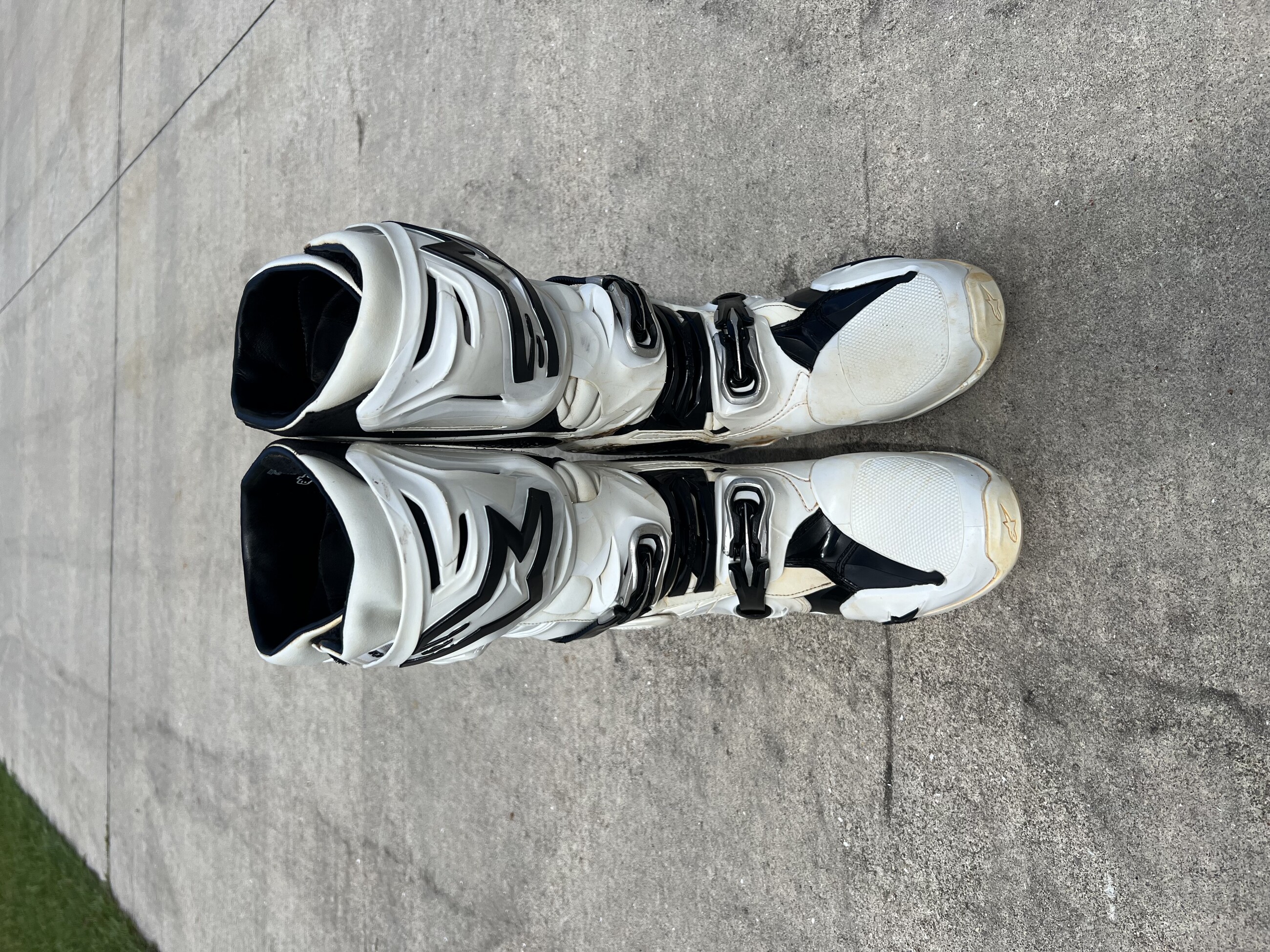 Alpinestars Tech 10 White SOLD - For Sale/Bazaar - Motocross Forums ...