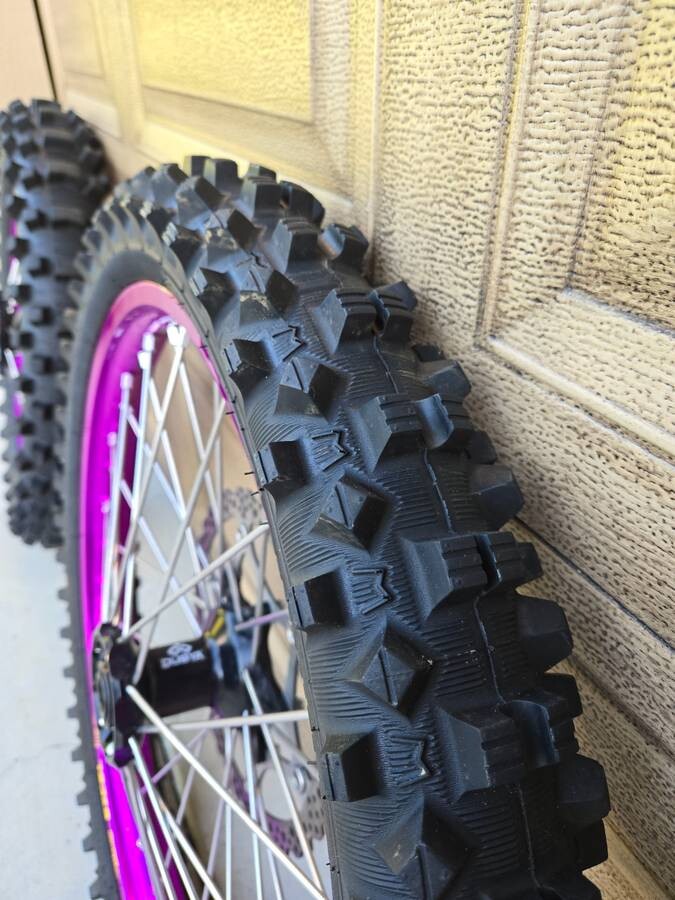 Purple excel / Black Haan wheels complete set - For Sale/Bazaar ...