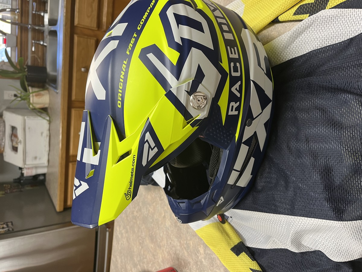 6D ATR-2 FXR helmet size large excellent - For Sale/Bazaar - Motocross ...