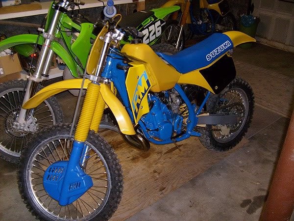 1987 Suzuki RM250 restoration - Bike Builds - Motocross Forums ...