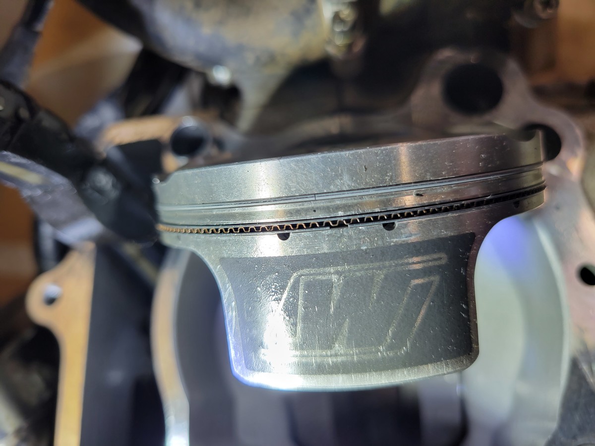 New Piston Ring Stuck In Groove - Why? --- HELP--- See Photos - Tech ...