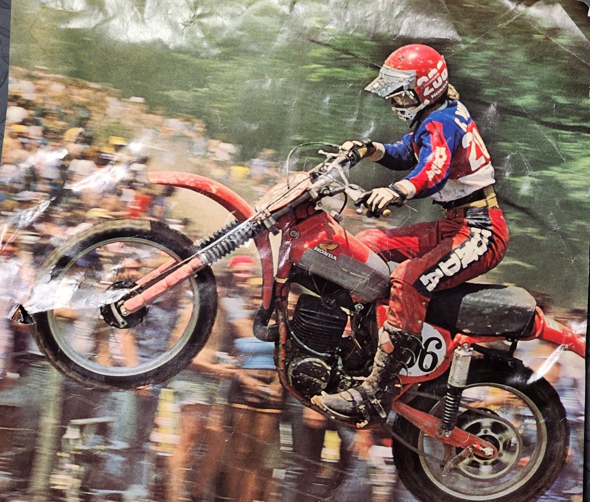 Old Honda Poster - who is this? - Old School Moto - Motocross Forums ...