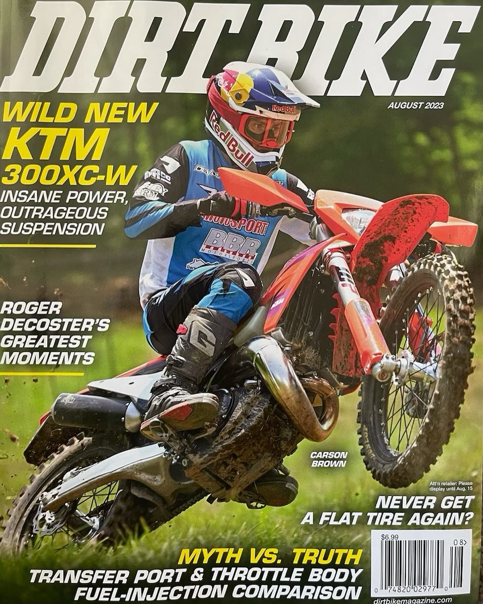 Carson Brown Dirt Bike Magazine Cover - Moto-Related - Motocross Forums ...
