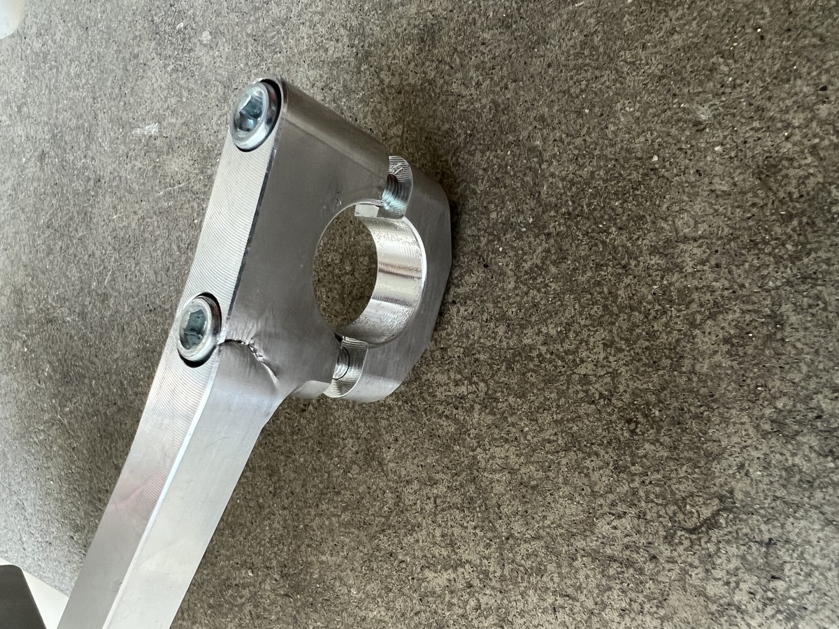 SXS Burly (non-vented) burly hand guards with billet mounts (used ...