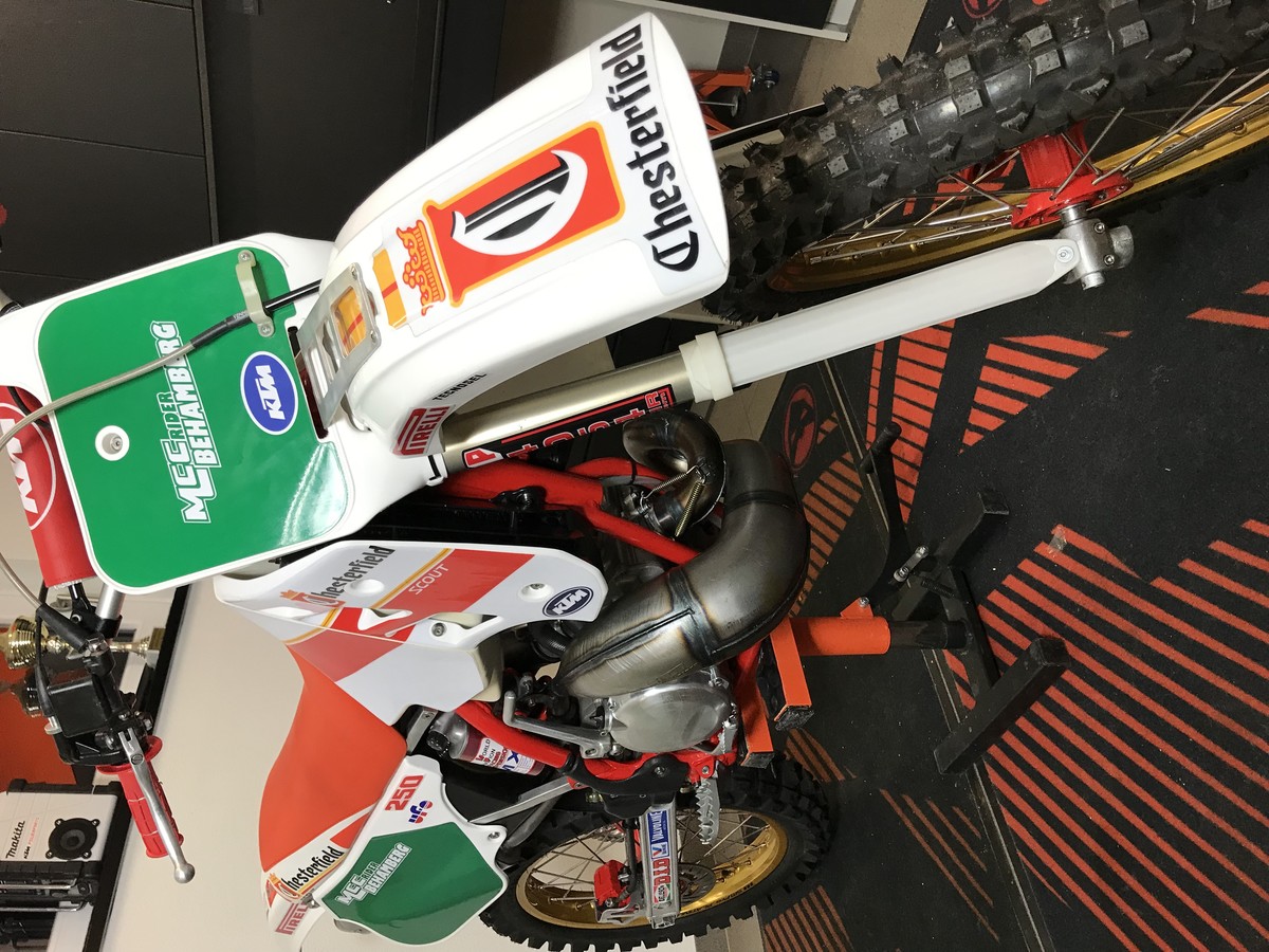 1990 Chesterfield KTM Build Finished - Bike Builds - Motocross Forums ...