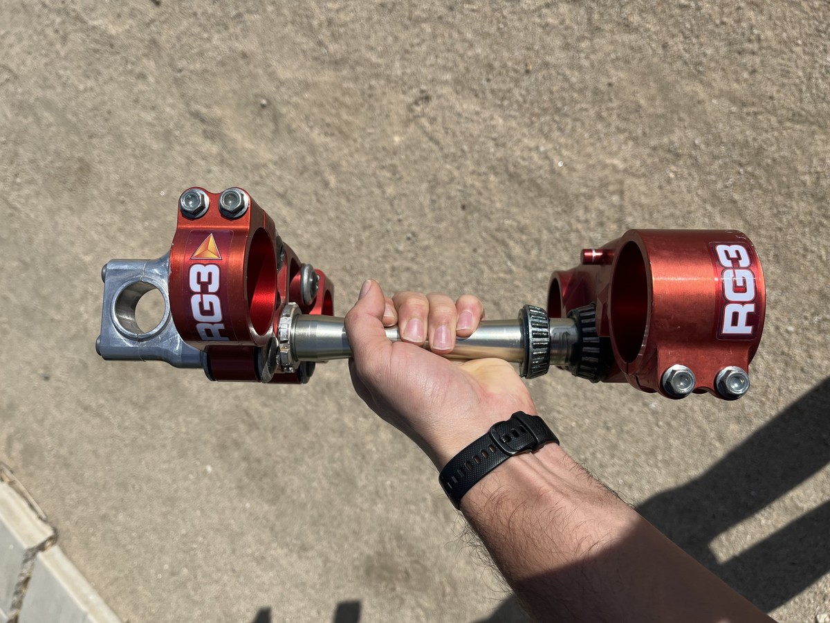 Red RG3 triple clamps cr/crf - For Sale/Bazaar - Motocross Forums ...