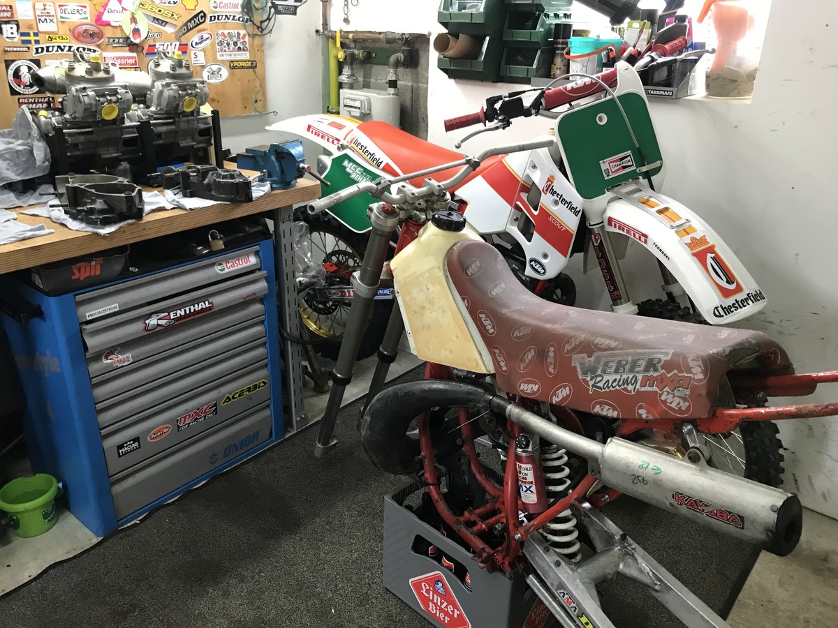 ‘86 KTM 500 MXC Rebuild - Bike Builds - Motocross Forums / Message ...