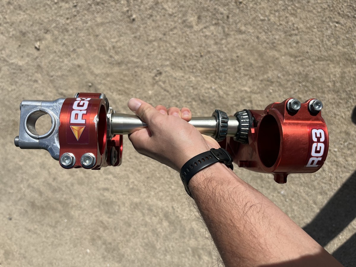 Red RG3 triple clamps cr/crf - For Sale/Bazaar - Motocross Forums ...
