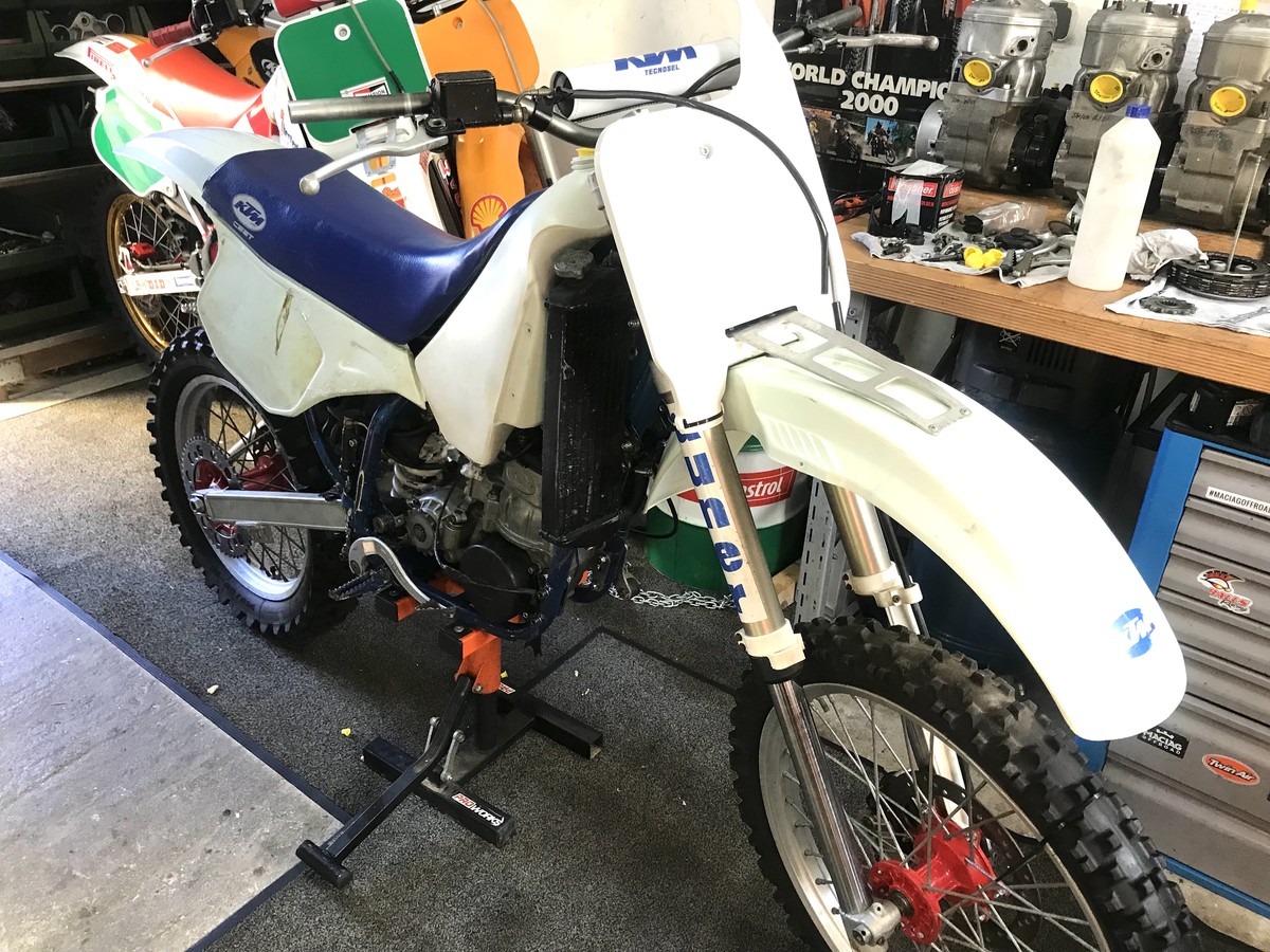 ‘86 KTM 500 MXC Rebuild - Bike Builds - Motocross Forums / Message ...