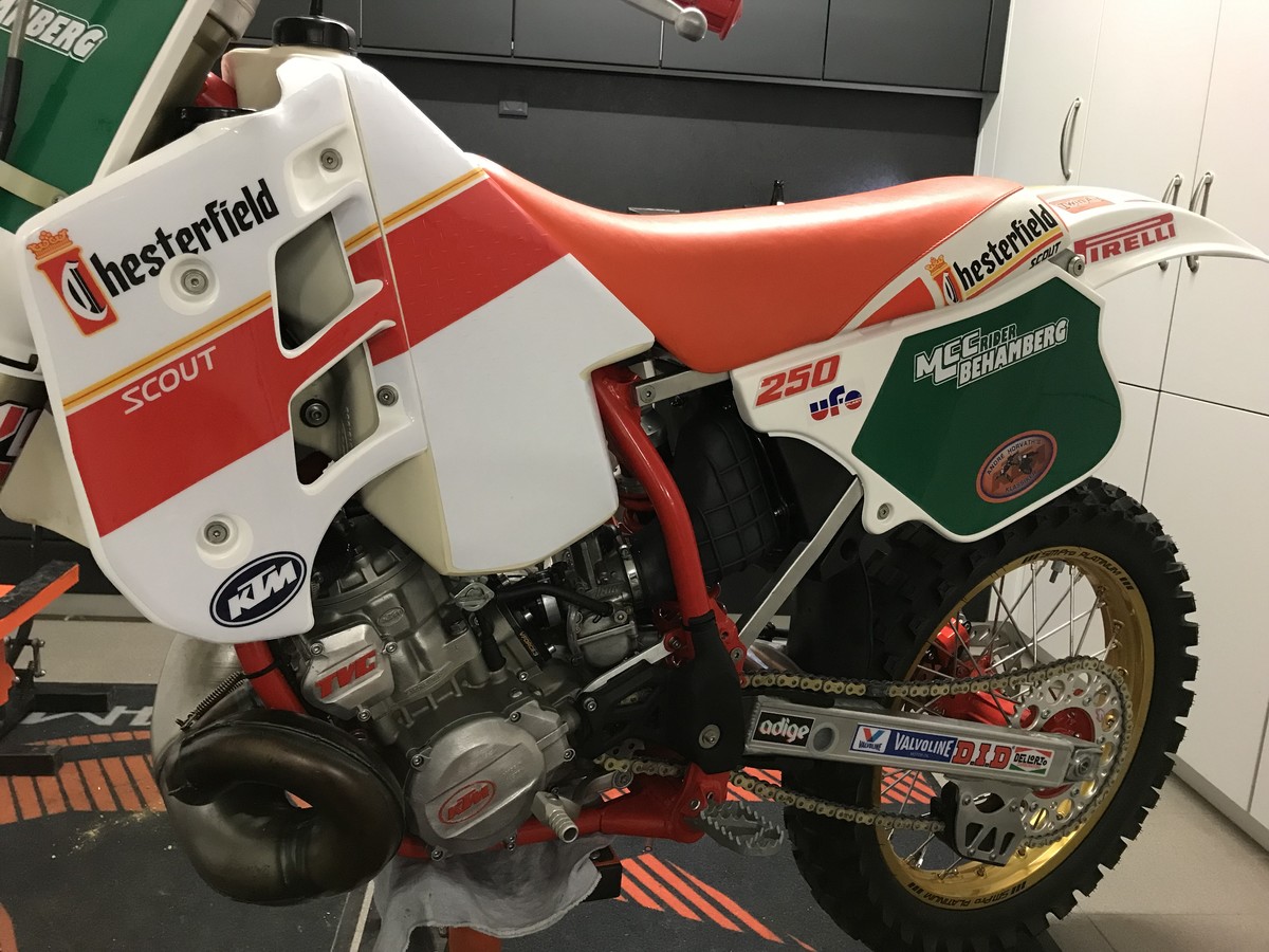 1990 Chesterfield KTM Build Finished - Bike Builds - Motocross Forums ...