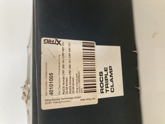 Xtrig ROCS Pro CRF 22-24mm - For Sale/Bazaar - Motocross Forums ...