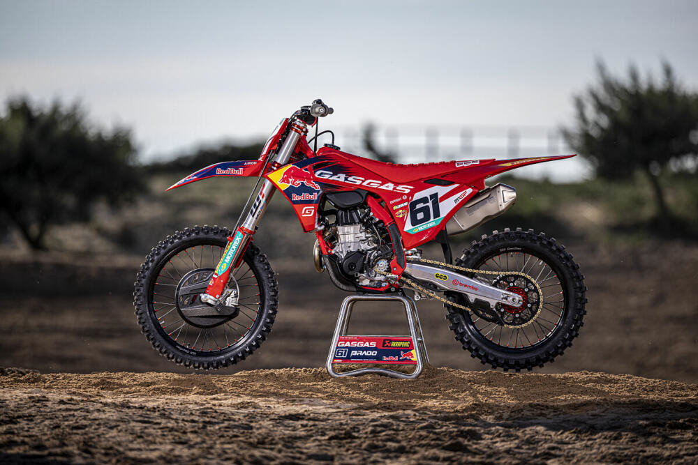 GasGas unveils the 2025 MC 450F Prado edition - Moto-Related ...