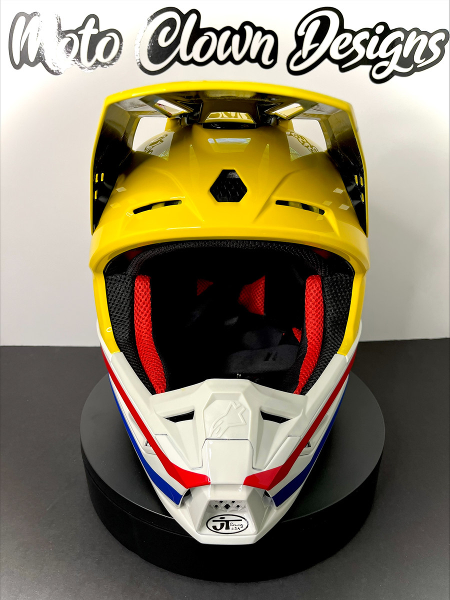 Old School Hannah Replica Helmet - Old School Moto - Motocross Forums ...