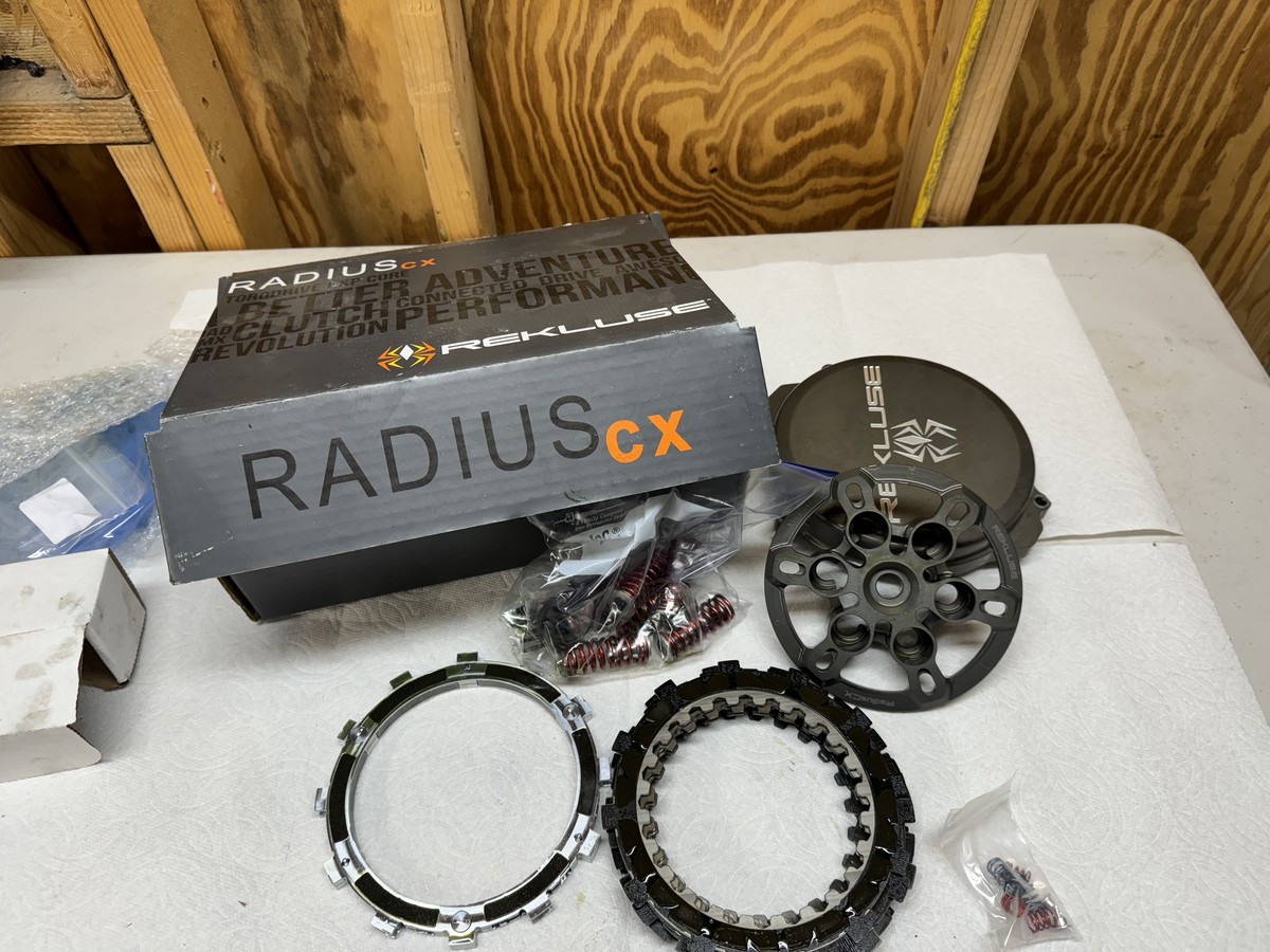 YZ250 Parts, Rekluse, FMF, Apex head, GYTR Flywheel weight, GUTS RJ wing seat, Fastway kickstand ...