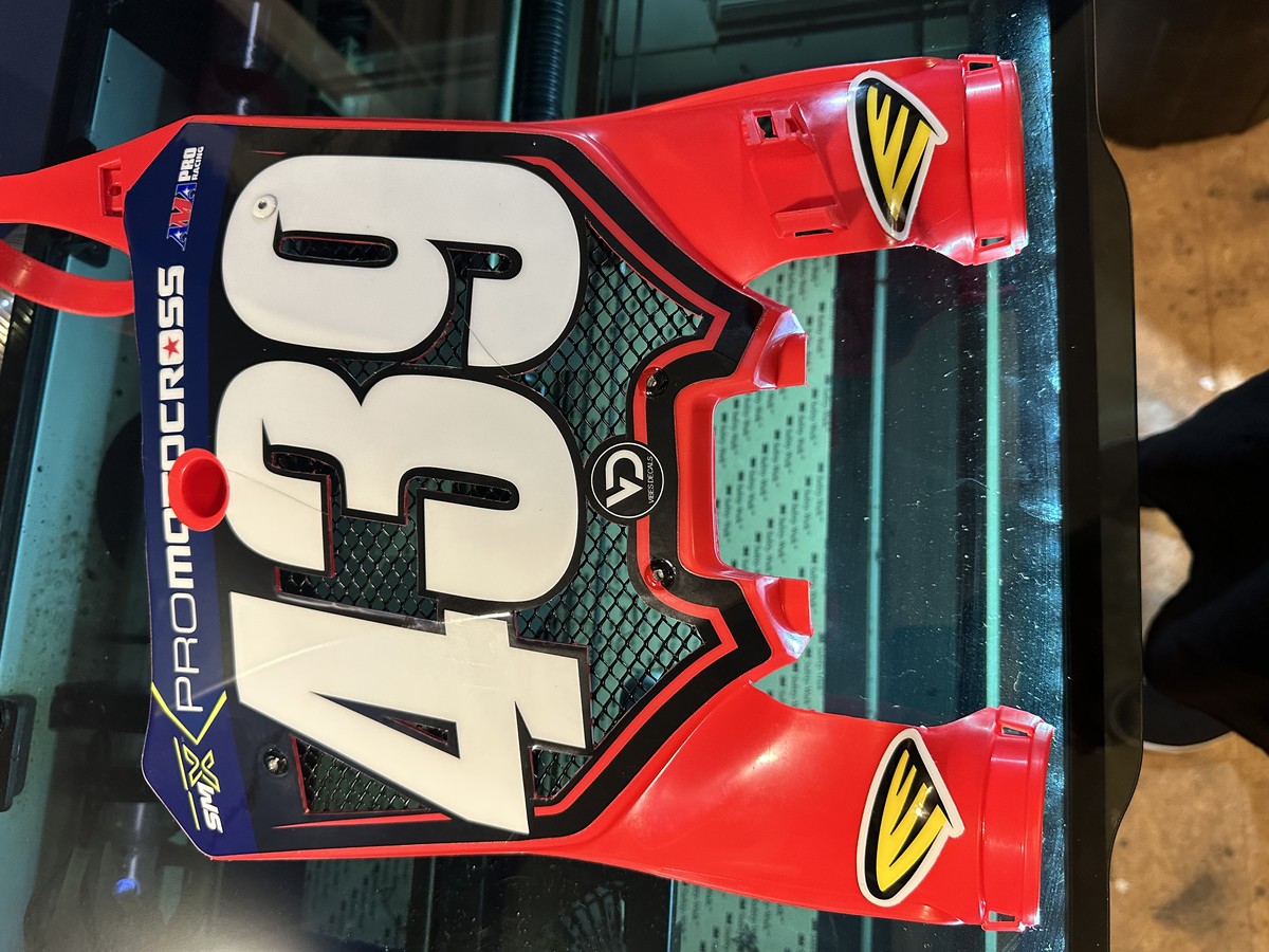 Front Vented Number Plate - Moto-Related - Motocross Forums / Message ...