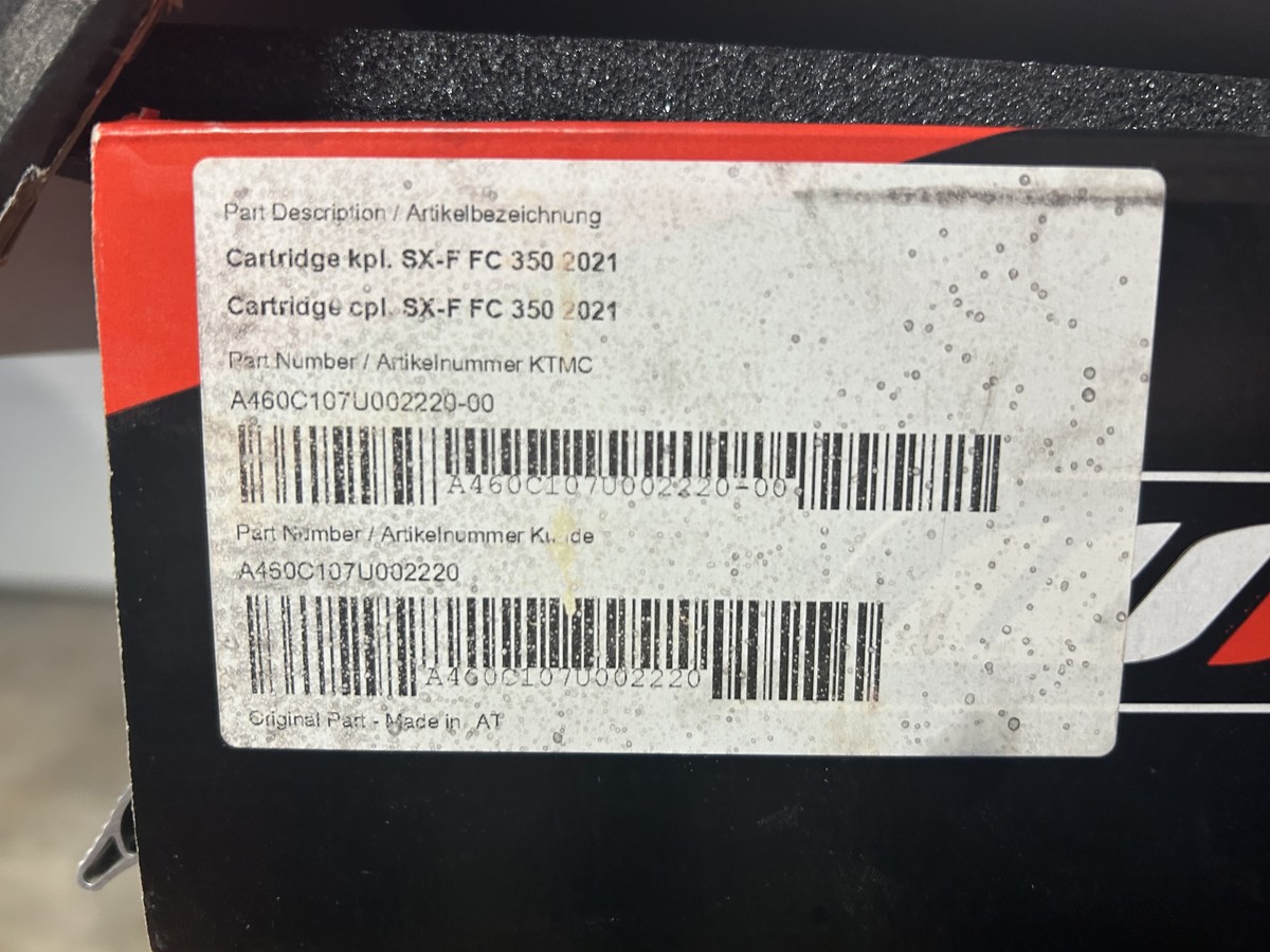 WP 6500 cartridge + spring kit by REP - For Sale/Bazaar - Motocross Forums / Message Boards ...