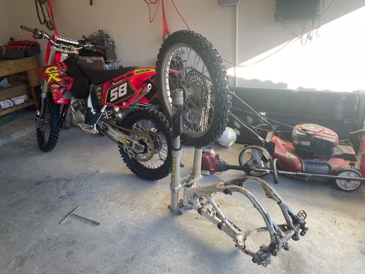1996 Team Fabuloso CR250 Rebuild - Bike Builds - Motocross Forums ...