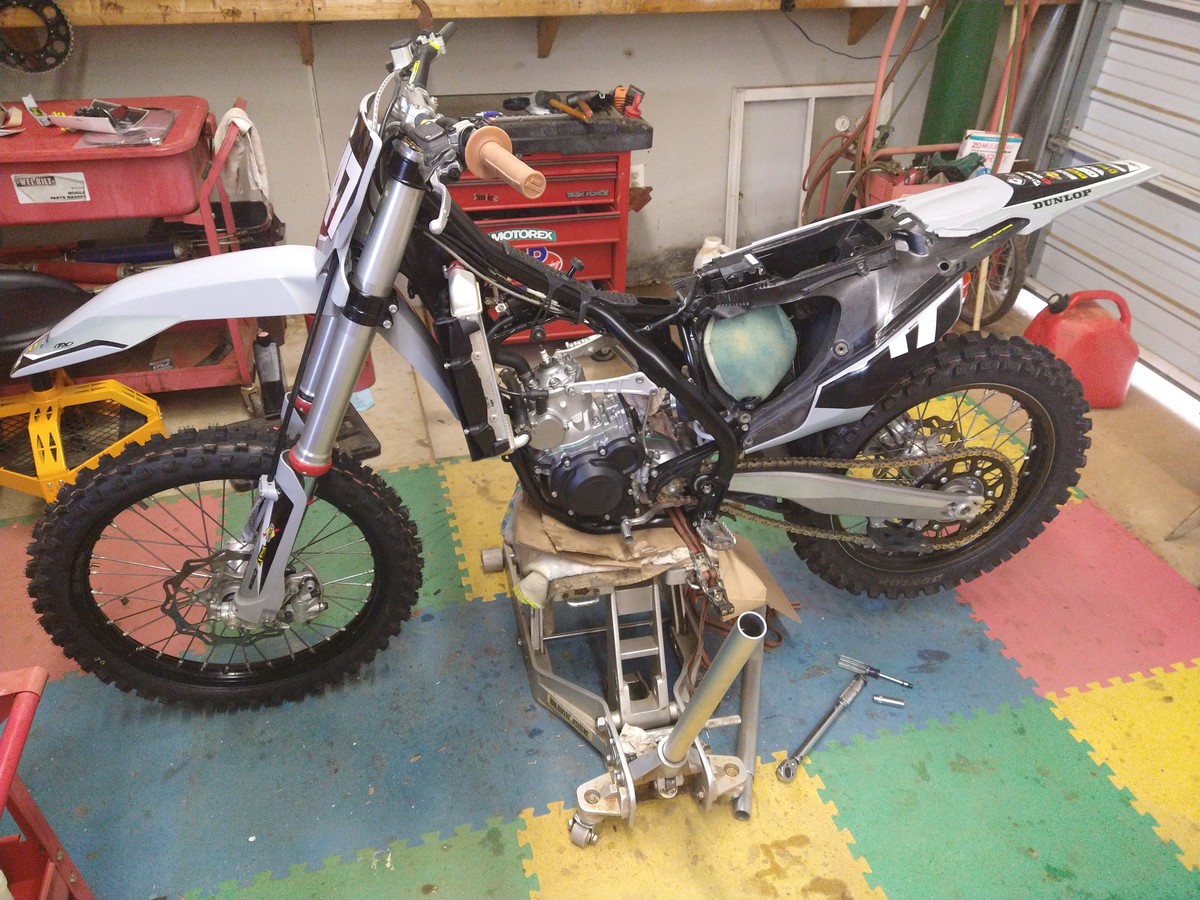 21 husky tc250 refresh - Bike Builds - Motocross Forums / Message ...