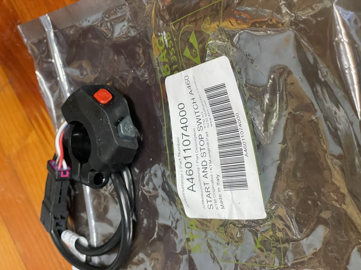 23-24 KTM Husky start/Stop switch - For Sale/Bazaar - Motocross Forums ...