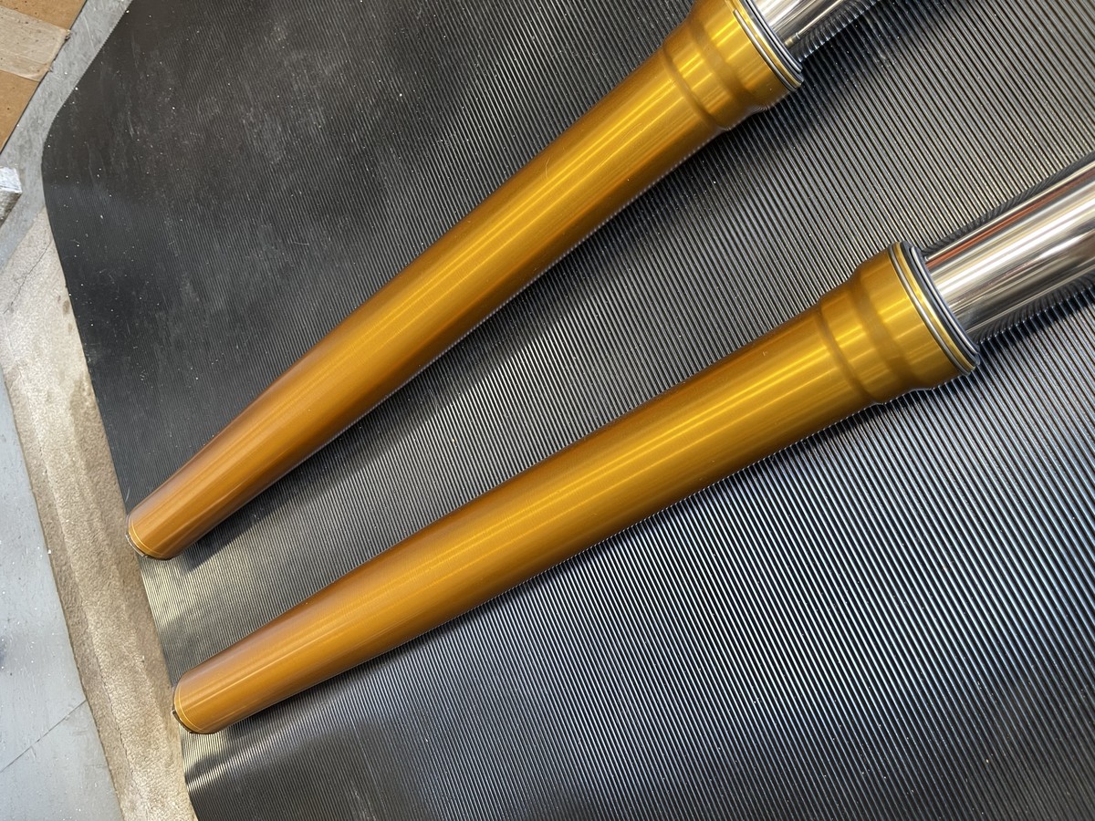 Factory Honda 05'-10' Showa Forks - Anodize Color? - Bike Builds ...