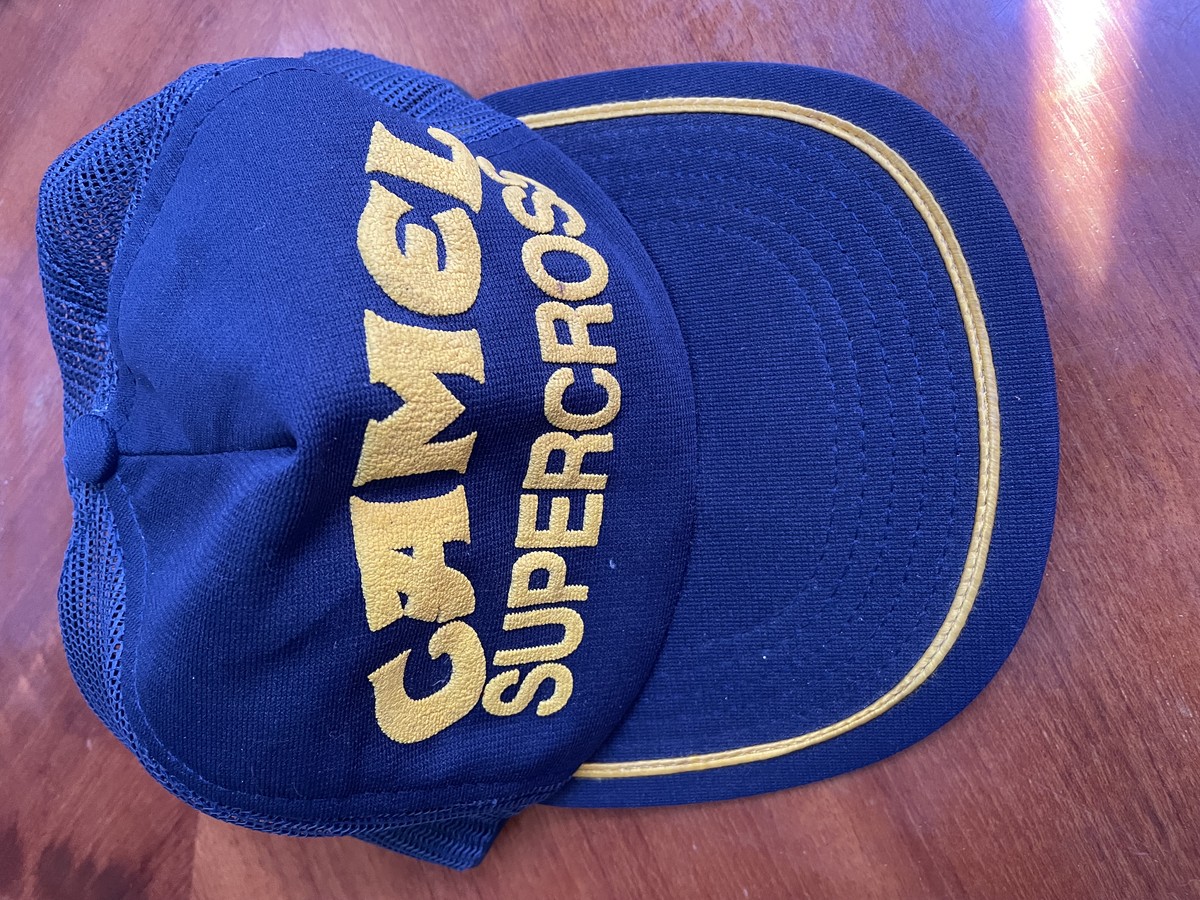 VINTAGE 80's CAMEL SUPERCROSS HAT 90's DANNY LAPORTE PRO JERSEY/80'S & 90's TRADING CARDS ...