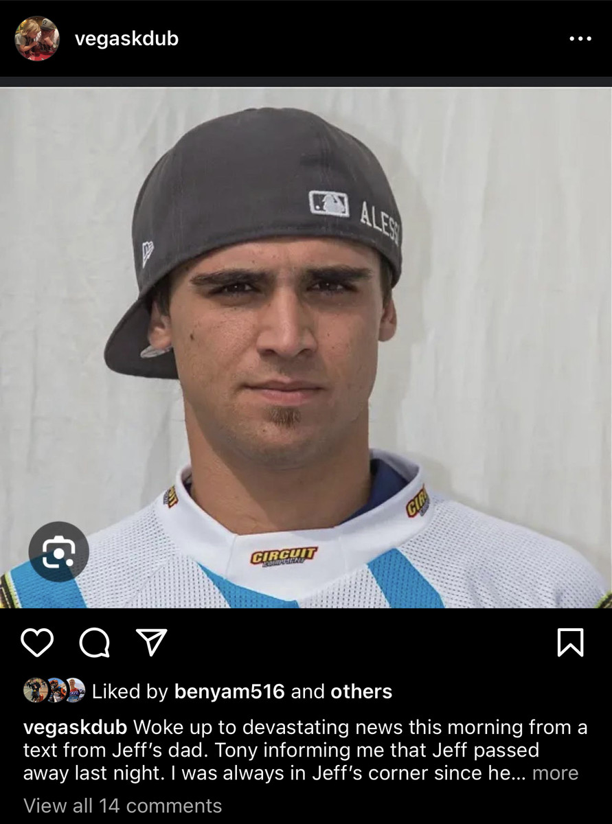 RIP Jeff Alessi - Moto-Related - Motocross Forums / Message Boards ...