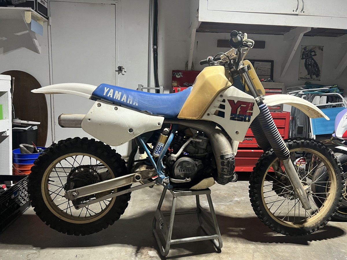 1987 yz250 restoration build - Bike Builds - Motocross Forums / Message Boards - Vital MX