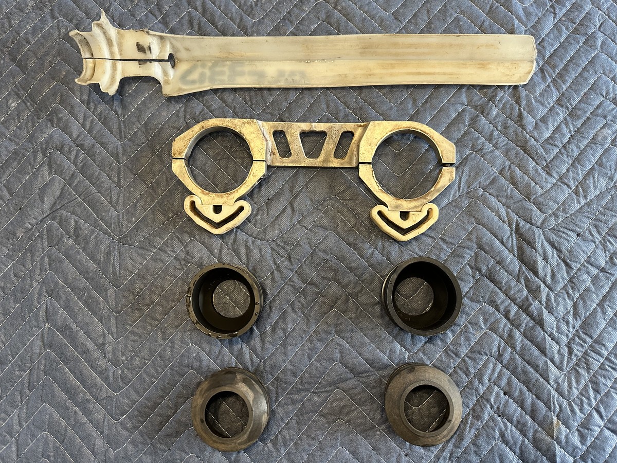 86-88 CR250/500, XR650 Summers conventional fork brace - For Sale ...