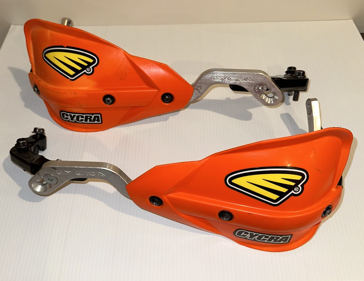 Cycra ProBend HandGuards w/ Handlebar Clamp Mount System $100 - For ...