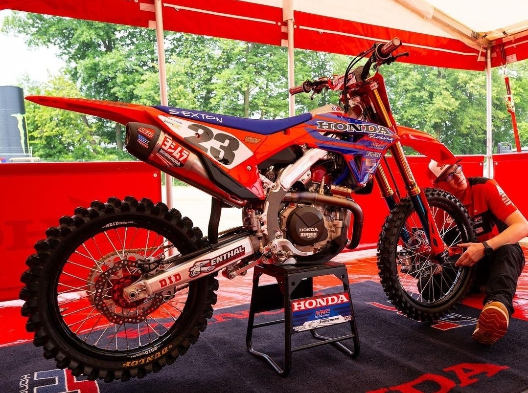 Photos of Honda HRC bikes at 2023 Red Bud - Moto-Related - Motocross ...