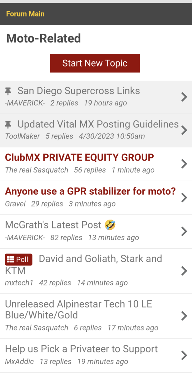 Mav Test - About Vital MX - Motocross Forums / Message Boards - Vital MX