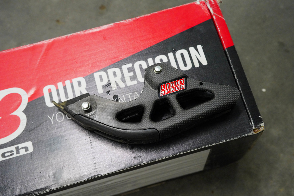 Lightspeed Carbon Fiber Chain Guide for 16-22' Austrian Bikes - For ...