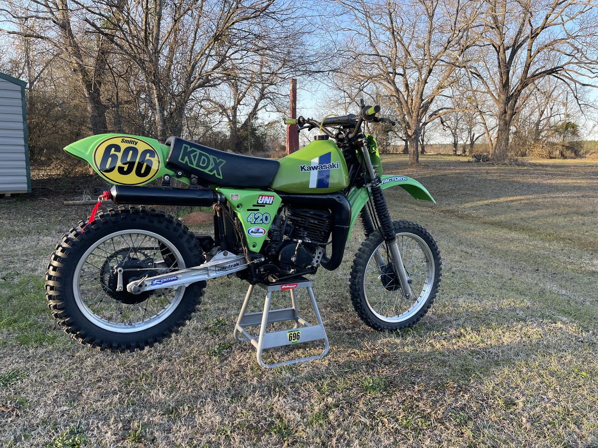 1990 Kawasaki KDX 200 and 1981 KDX 420 - For Sale/Bazaar - Motocross ...