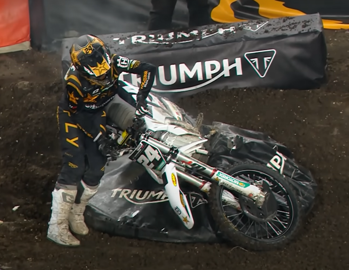 Tuff Blocks.... Safety, Course Markers, or Advertising? - Moto-Related ...