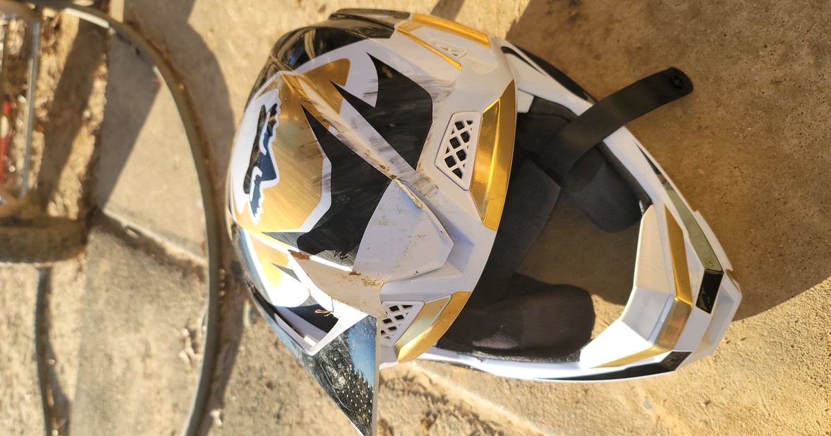 Thanks Fox (post crash helmet review) - Moto-Related - Motocross Forums ...
