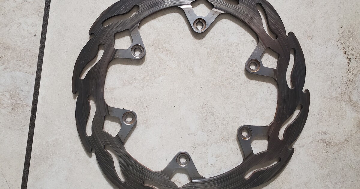 Cleaning rear rotor? Blue, rust, mud - Tech Help/Race Shop - Motocross Forums / Message Boards ...
