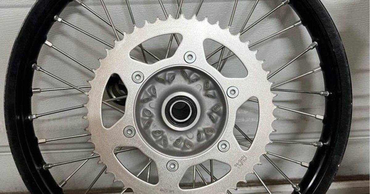 Suzuki RMZ 250 wheelset (OEM) - For Sale/Bazaar - Motocross Forums ...