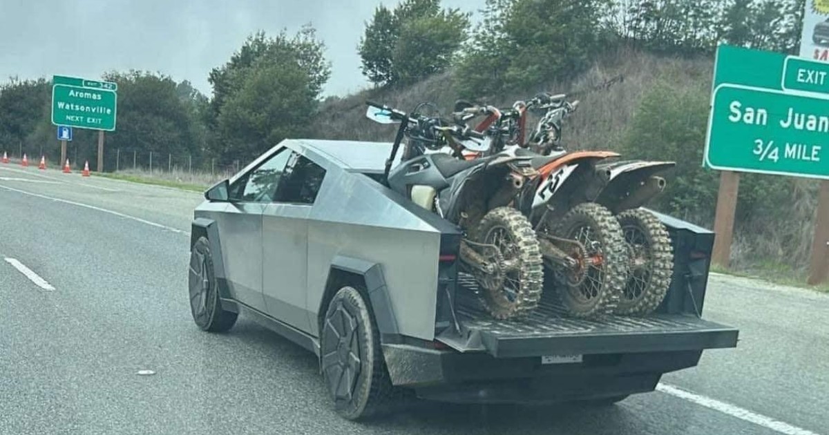 Cyber Truck Haul Bikes? - Moto-Related - Motocross Forums / Message Boards - Vital MX