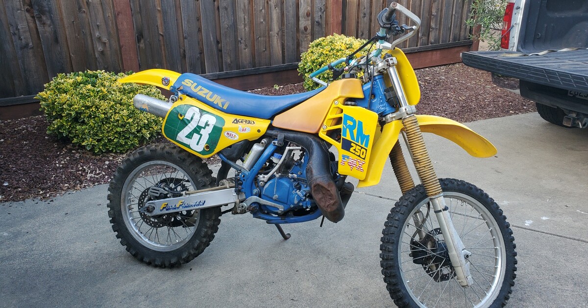 1988 Suzuki RM250 - out of storage after 29 years - Bike Builds - Motocross Forums / Message ...