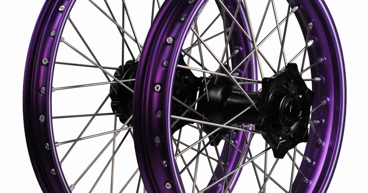 MXCHAMP Purple Wheelset YZ250f - For Sale/Bazaar - Motocross Forums ...
