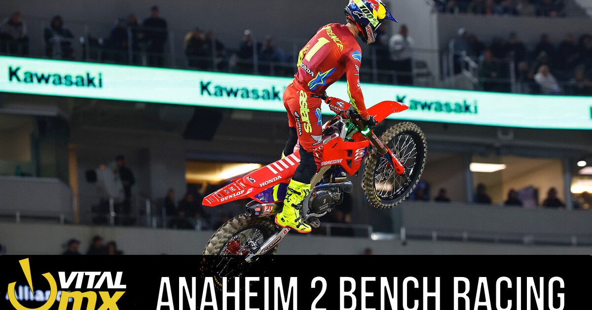 Bench Racing | Anaheim 2 Supercross Timed Qualifying - Moto-Related ...