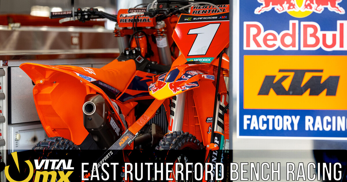 Bench Racing | East Rutherford Supercross Timed Qualifying - Moto ...