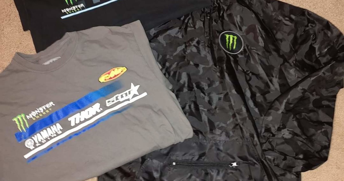 Windbreaker,tees. Med large - For Sale/Bazaar - Motocross Forums ...