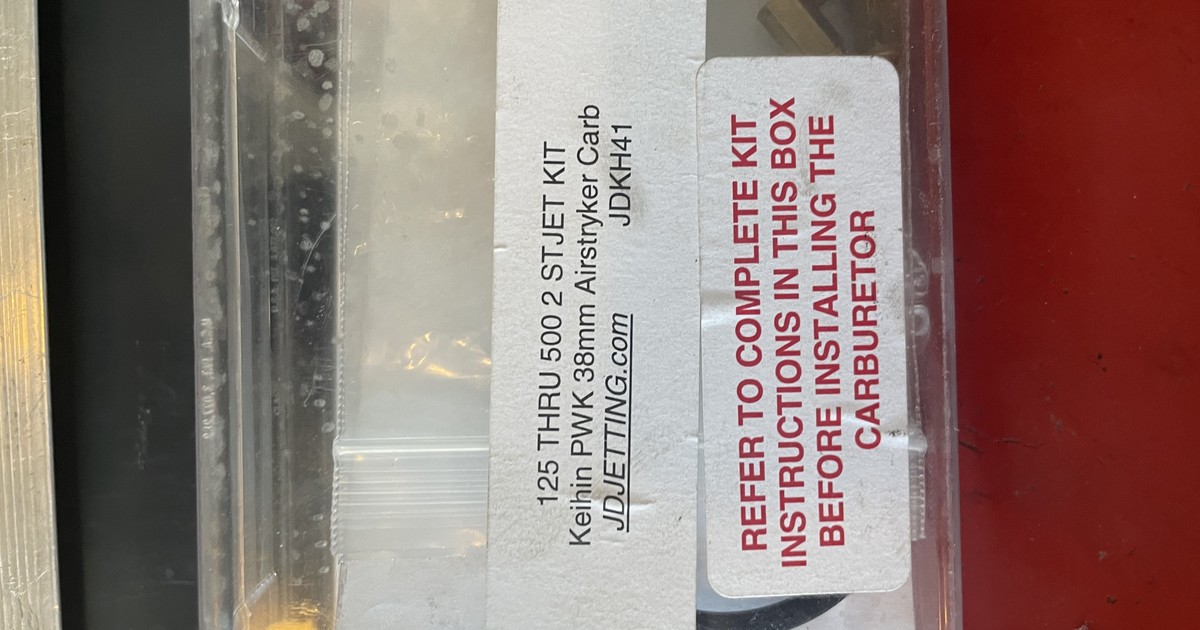 Jd jet kit for air striker 38mm - For Sale/Bazaar - Motocross Forums / Message Boards - Vital MX